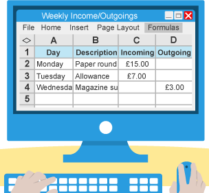 Adding formatting - Spreadsheets - KS3 ICT Revision - BBC Bitesize