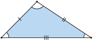 Properties of triangles - Properties of 2D shapes - 3rd level Maths ...