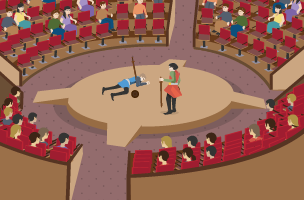 Your performance space - Using the space - GCSE Drama Revision - WJEC ...