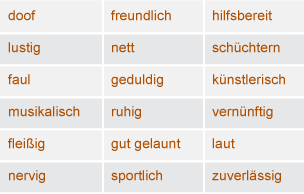 Describing personality - Me - GCSE German Revision - BBC Bitesize