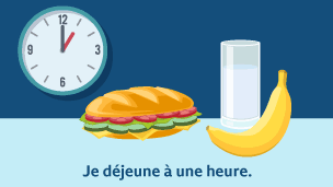 Vocabulary - meals and meal times - Food and drink in French - GCSE ...