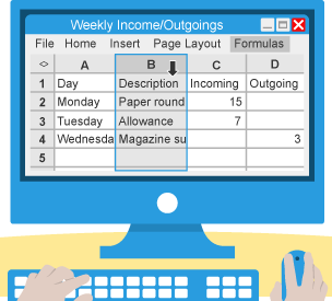 Formatting - Spreadsheets - KS3 ICT Revision - BBC Bitesize