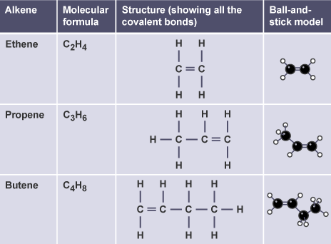 Alkene Molecule