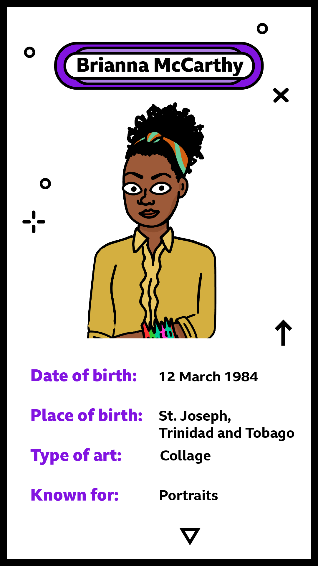 Brianna McCarthy and collage | KS1 | Primary - BBC Bitesize