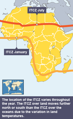 Air masses - The cause and impact of the Intertropical Convergence Zone ...