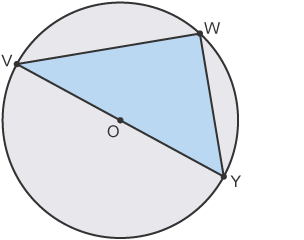 Angles in a semicircle - Higher - Circle theorems - Higher - Eduqas ...