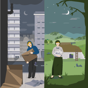 Dadansoddi'r gerdd - Tai Unnos gan Iwan Llwyd - TGAU Llenyddiaeth ...