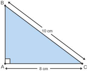 Calculating the length of one of the shorter sides - Pythagoras ...