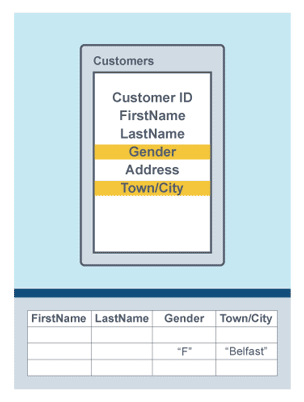 Queries - Database development - CCEA - GCSE Digital Technology (CCEA ...