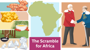 The scramble for Africa - The British Empire - KS3 History - homework ...
